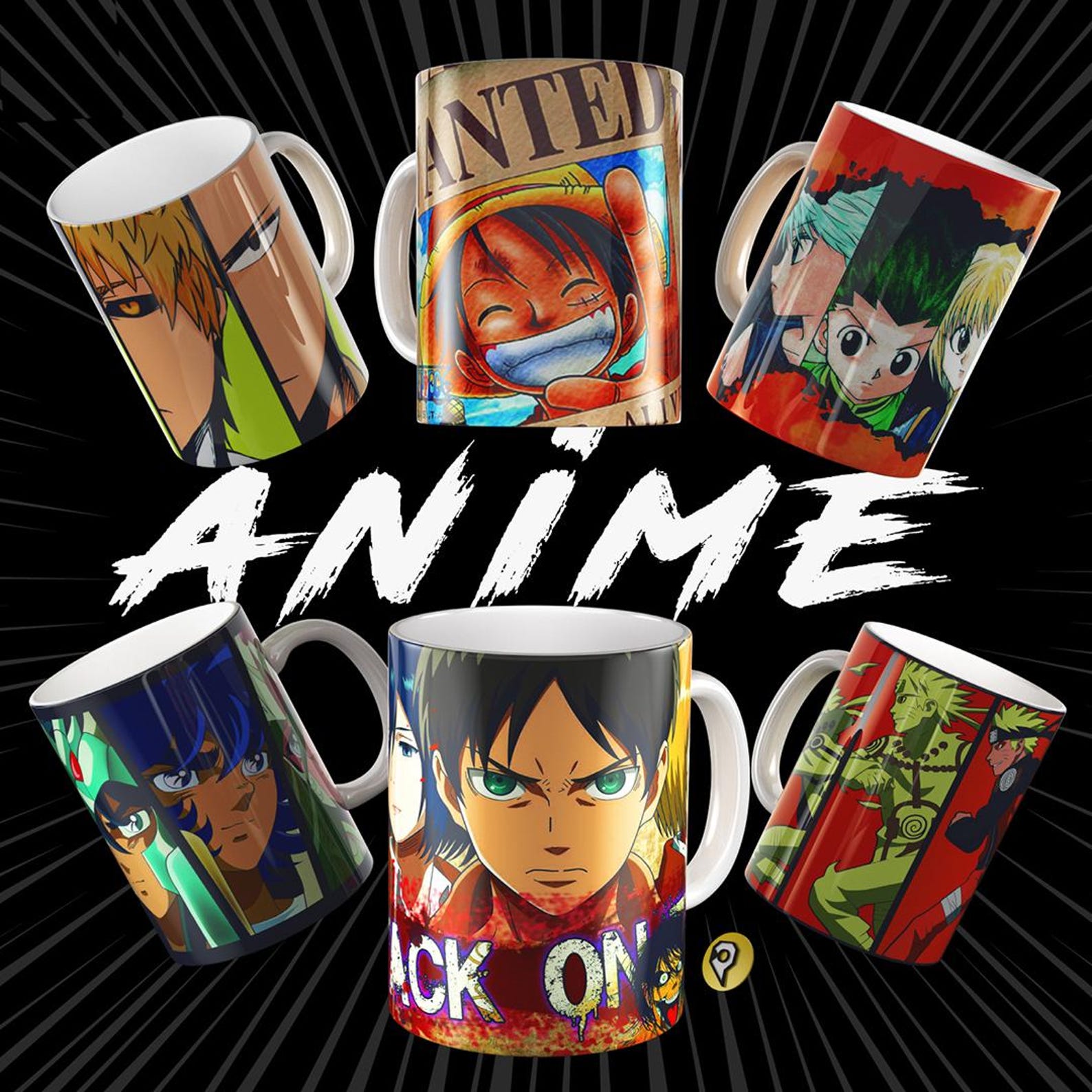 Anime T-shirt Design Bundle | DTF, DTG, Vector Files | Anime Print Pack ...