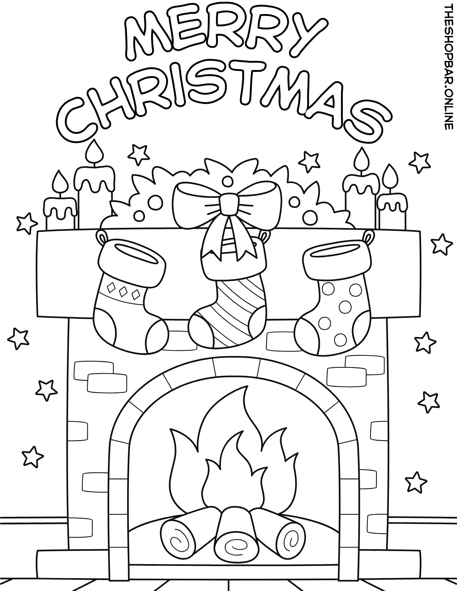 Christmas Coloring Book for Kids - Etsy