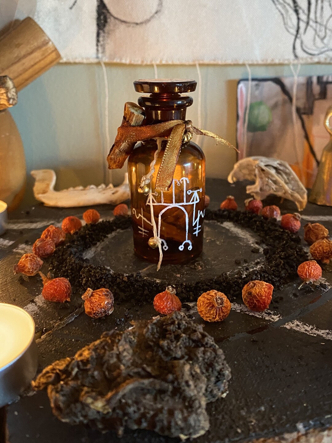 1/1 Dandelion Root Potion for Spirit/spirit Familiar Consorting - Etsy