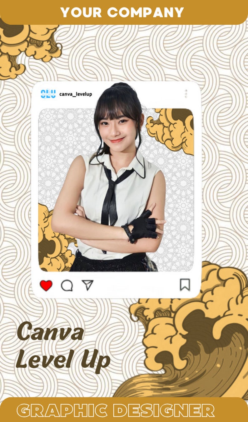 Cream Japanese Style ID Card - Etsy