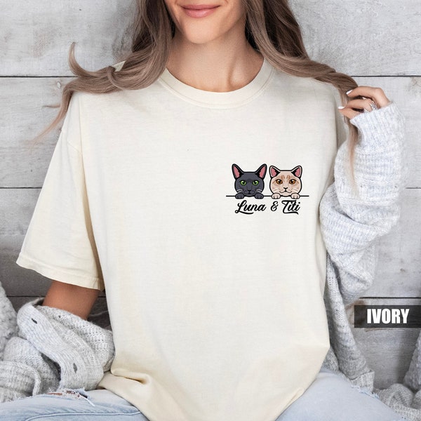 Custom Cat Shirt - Etsy