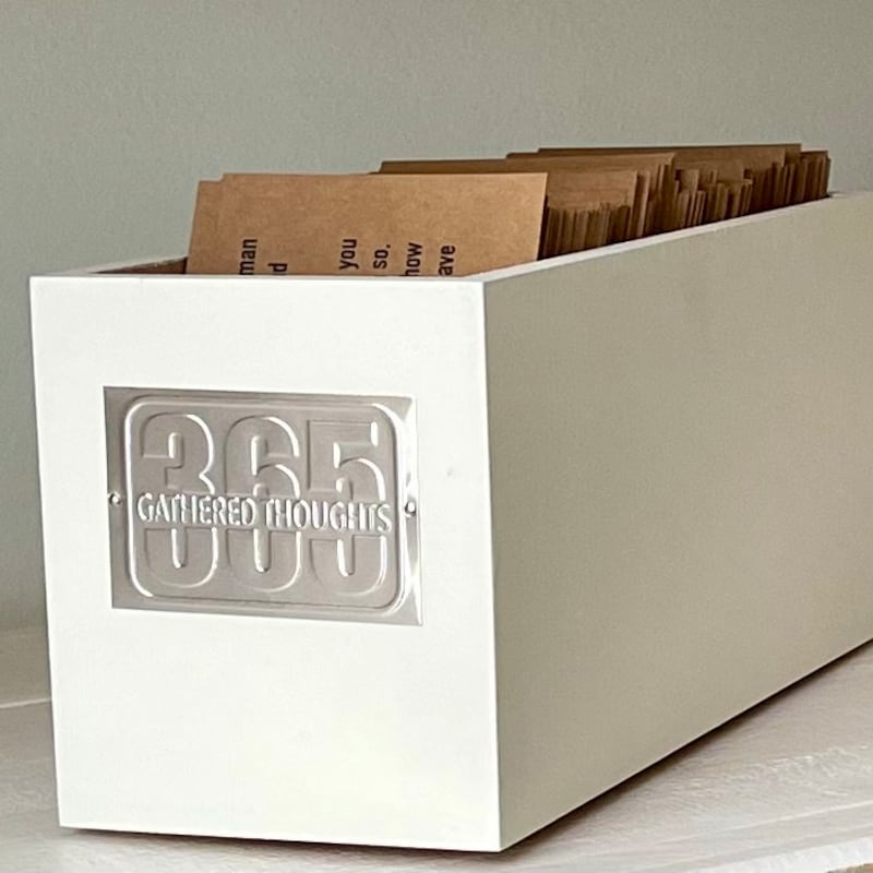 Inspirational Quote Box - Etsy