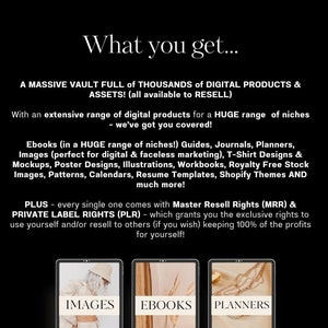 Digital Product Resell Vault | Thousands of Done-for-you Digital ...