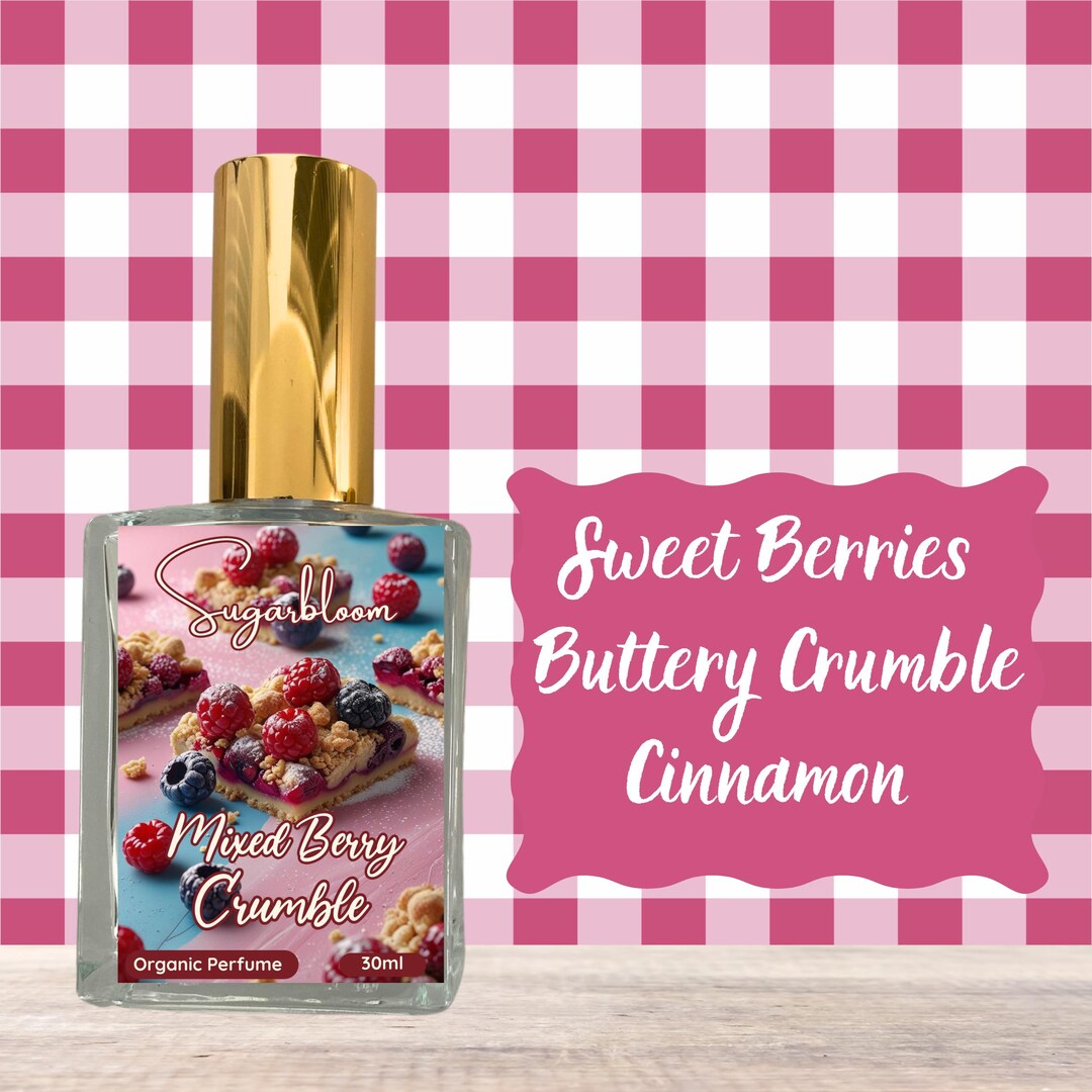 Mixed Berry Crumble Perfume | Fruity Gourmand Scent - Etsy
