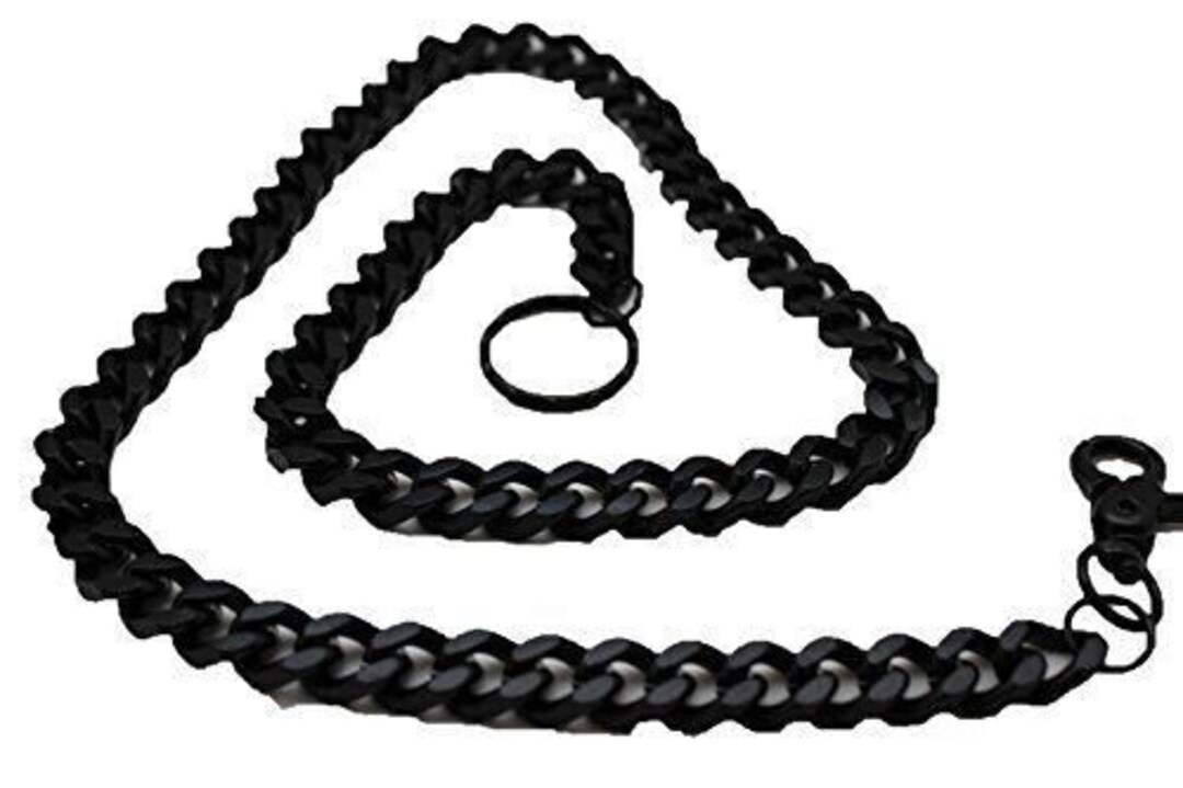 New Men Women Black Color Metal Heavy Wallet Chain Links Jeans Pants ...