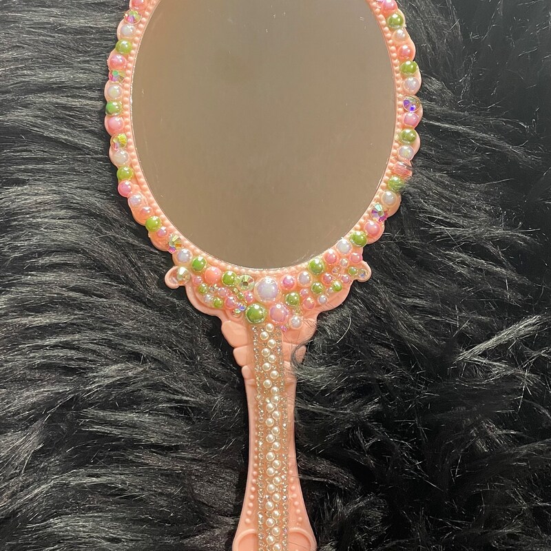 Hand Held Mirror - Etsy