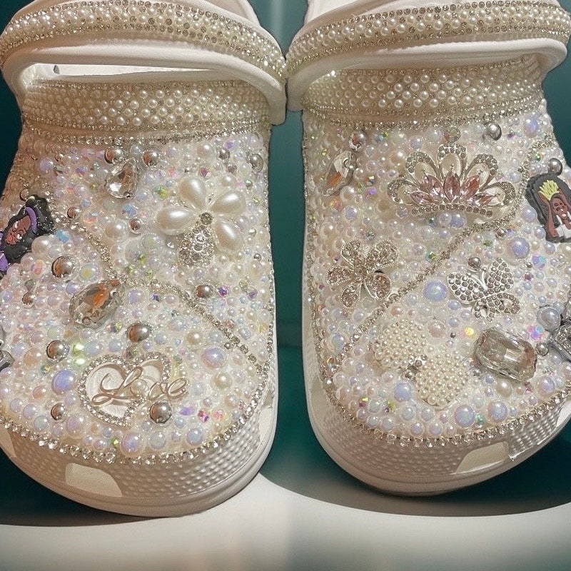 Bedazzled Crocs - Etsy