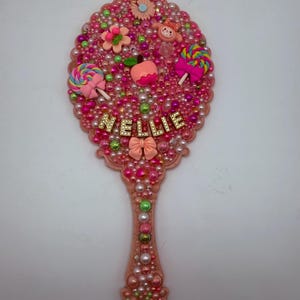 Sorority Hand Mirror With Bling - Reflect on Your Fabulousness - Etsy