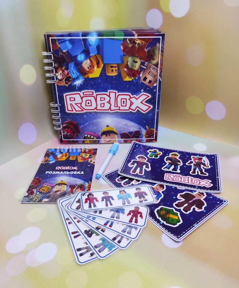 Roblox Print Book| Roblox Busy Book |roblox Quiet Book|roblox Digital ...
