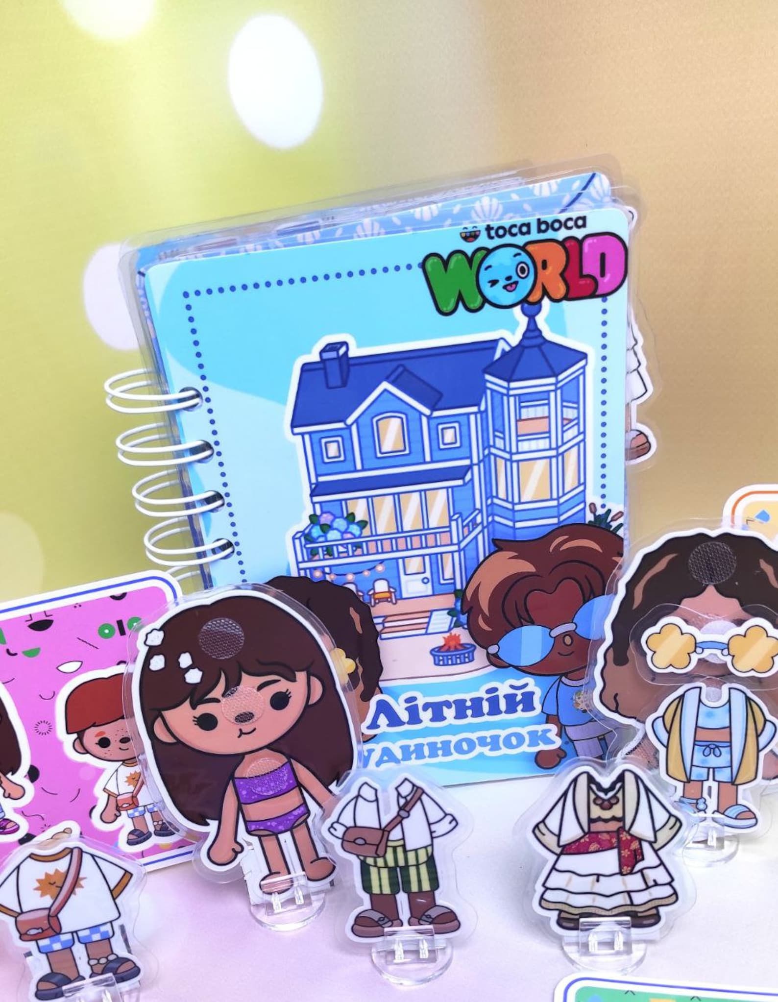 Printable Paper Dollhouse Toca Boca - Kids Busy Book | Montessori Toys ...