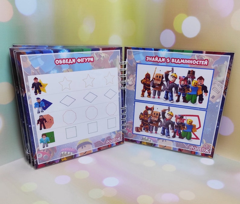 Roblox Print Book| Roblox Busy Book |roblox Quiet Book|roblox Digital ...