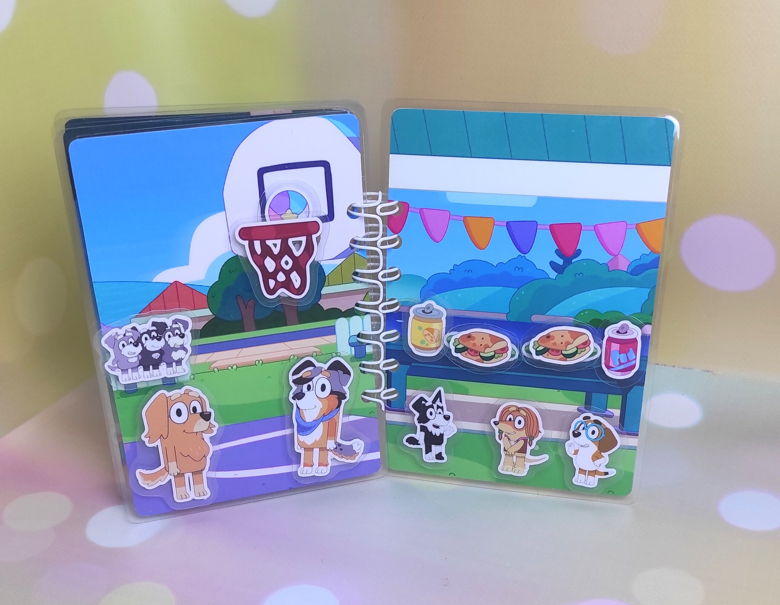 Printable Bluey Paper | Bluey Quiet Book | Bluey Busy Book | Digital ...