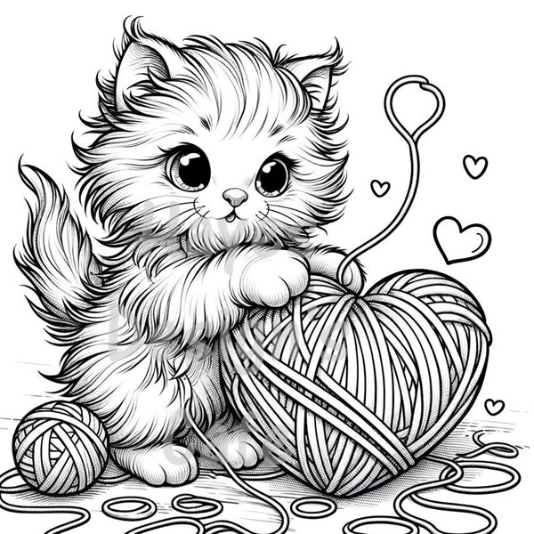 Cat String Art - Etsy