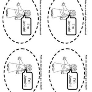 Jonah of the Bible Craft - Etsy