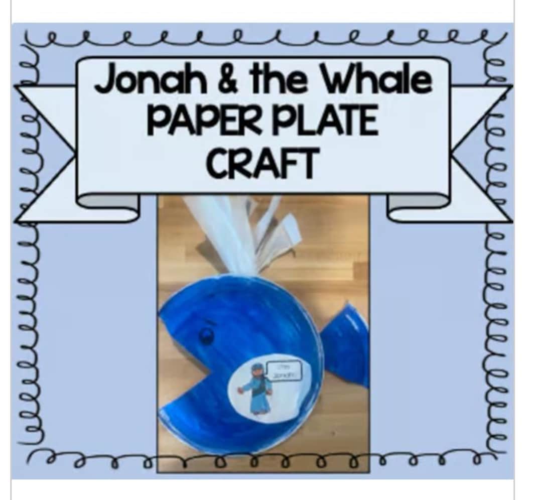 Jonah of the Bible Craft - Etsy