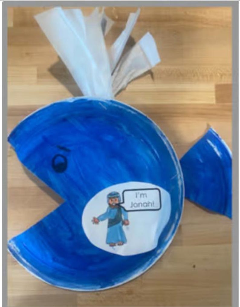 Jonah of the Bible Craft - Etsy