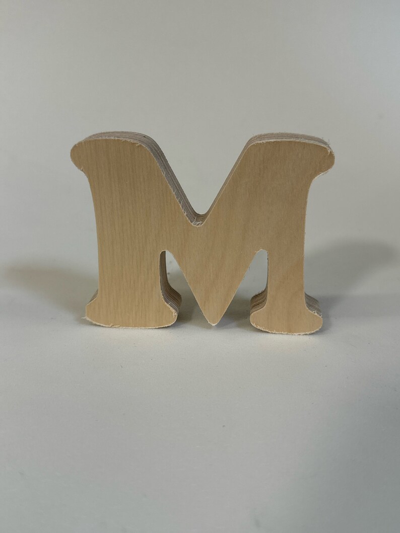 Letter M Baltic Birch 5/8 Thick - Etsy