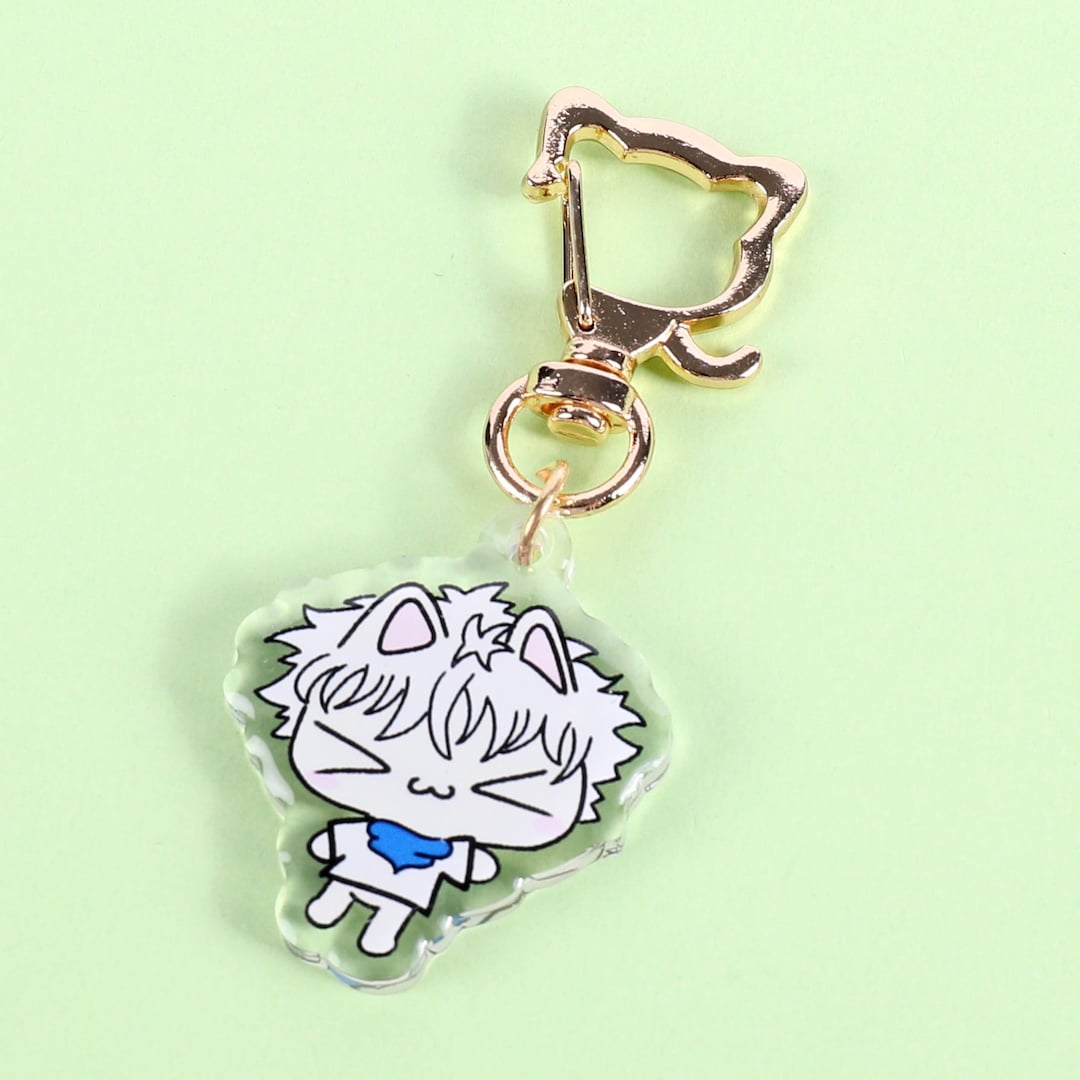 Hxh Hunter Anime Keychain Kawaii Cat, Acrylic Keychain, Manga Keychain ...