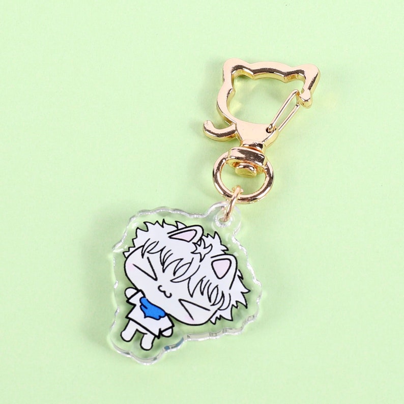 Hxh Hunter Anime Keychain Kawaii Cat, Acrylic Keychain, Manga Keychain ...