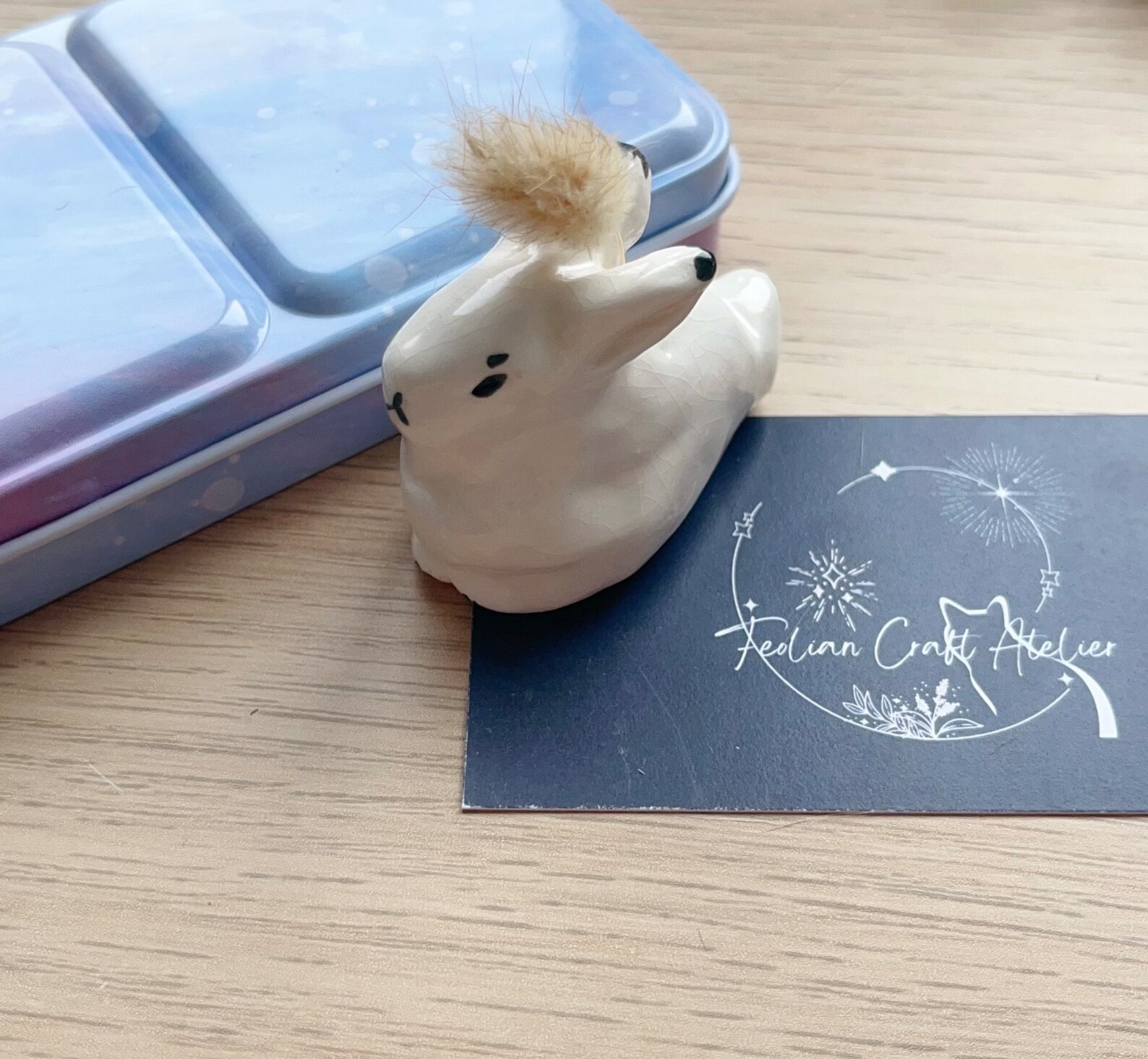 Ceramic Handmade Rabbit Figurine, Rabbit Vase , Handmade Gift ...