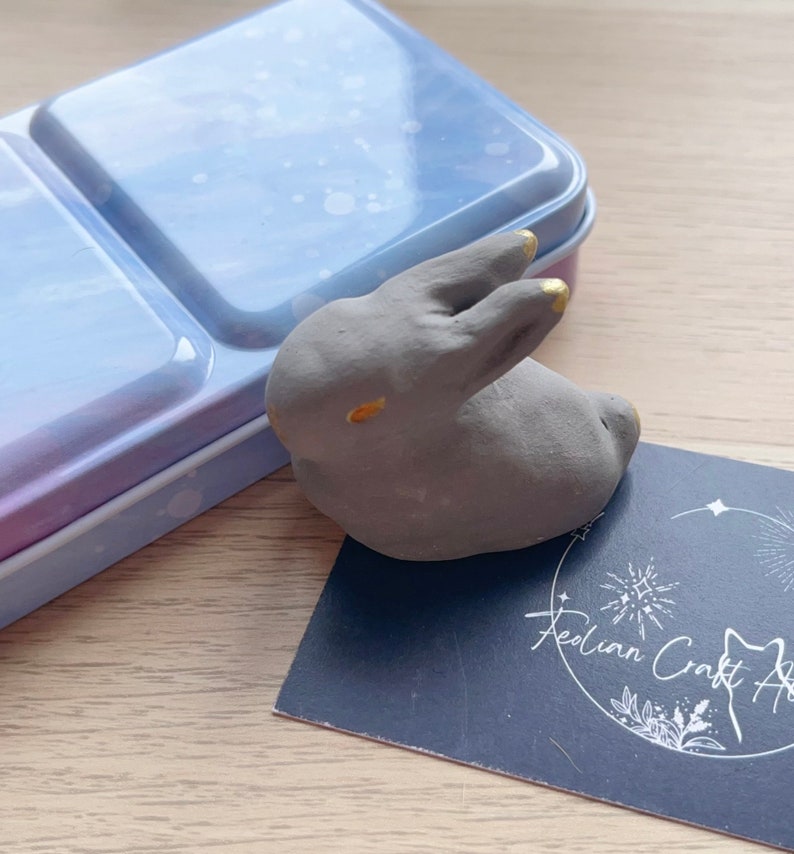 Ceramic Handmade Rabbit Figurine, Rabbit Vase , Handmade Gift ...