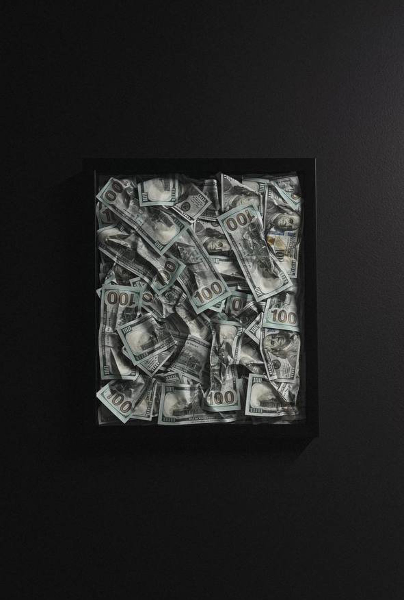 Money Frame | Emergency Box - Special Gift. Stylish Wall Decor for ...