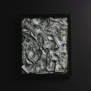 Money Frame | Emergency Box - Special Gift. Stylish Wall Decor for ...