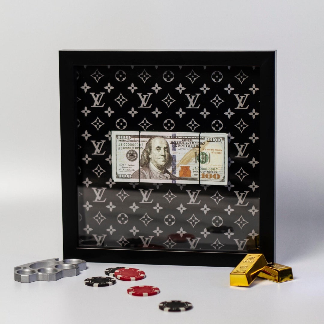 Money Frame | Emergency Box - Special Gift. Stylish Wall Decor for ...