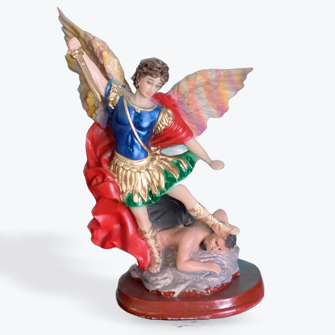 Archangel Michael/ Miguel Statue - Etsy