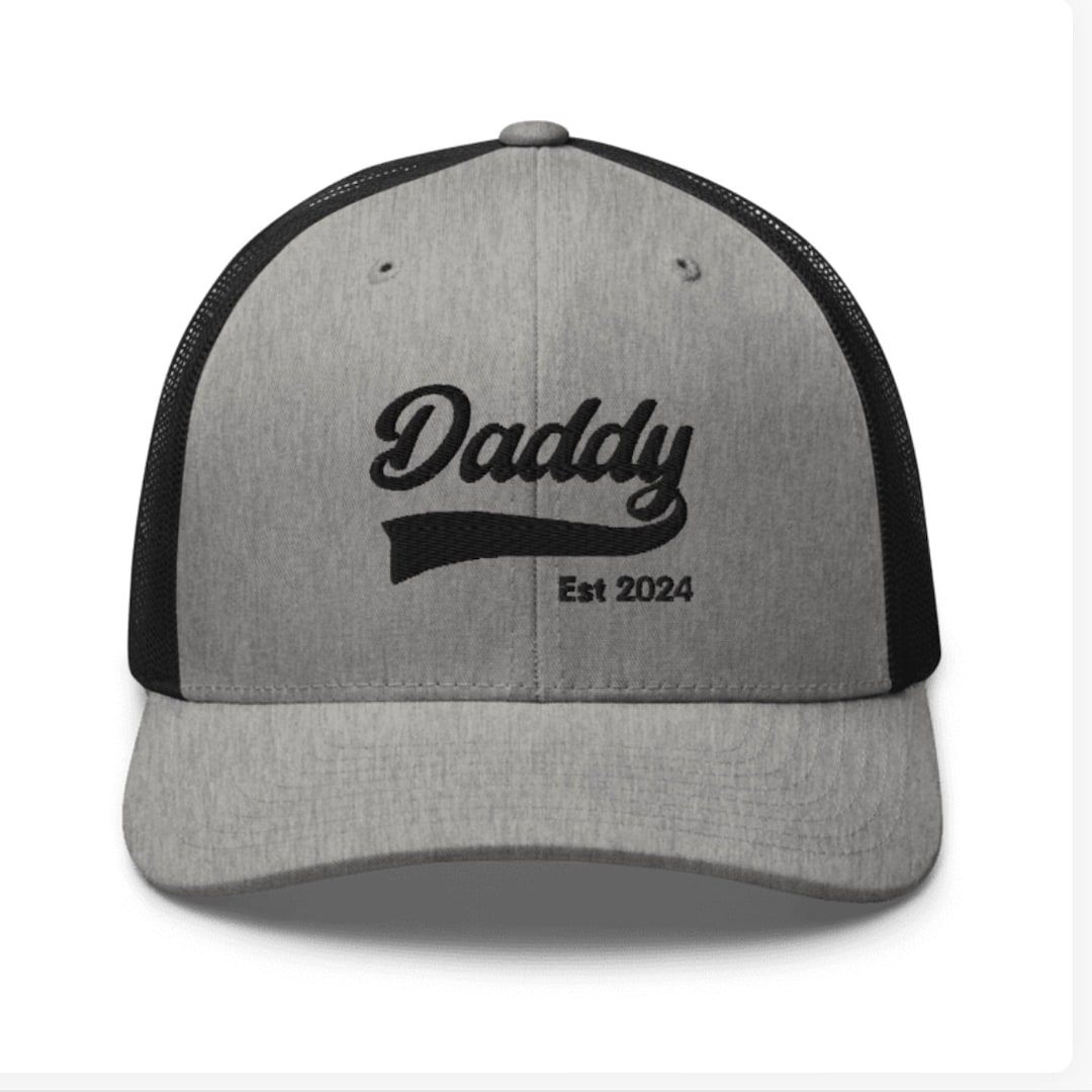 Custom Embroidered Daddy Trucker Hat, Fathers Day Gift, Daddy Custom ...