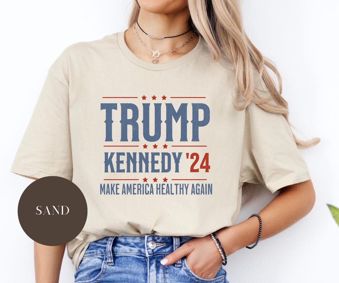 Trump RFK Kennedy 2024 Shirt, Make America Healthy Again, Trump ...