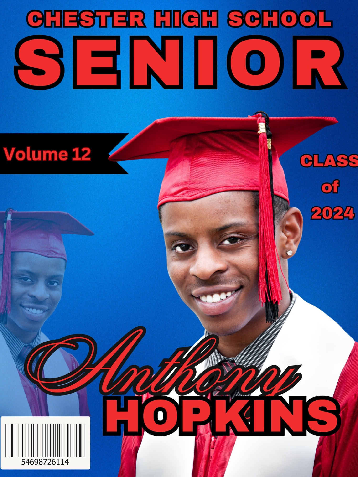 Canva Graduation Magazine Cover Templates - Etsy