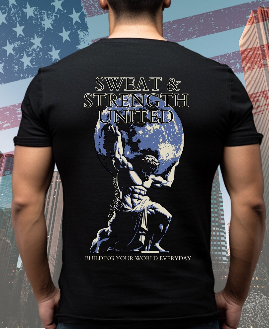 Blue Collar Shirt Support the Trade Shirt, Father's Day Gift, Christmas ...