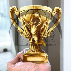 Basketball Trophy 3D Illusion Laser Engraving Design - Detailed Sports ...