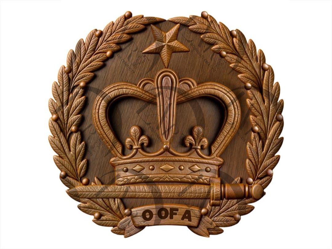 Order of the Amaranth Masonic 3D Illusion Laser Engraving Design | OOFA ...