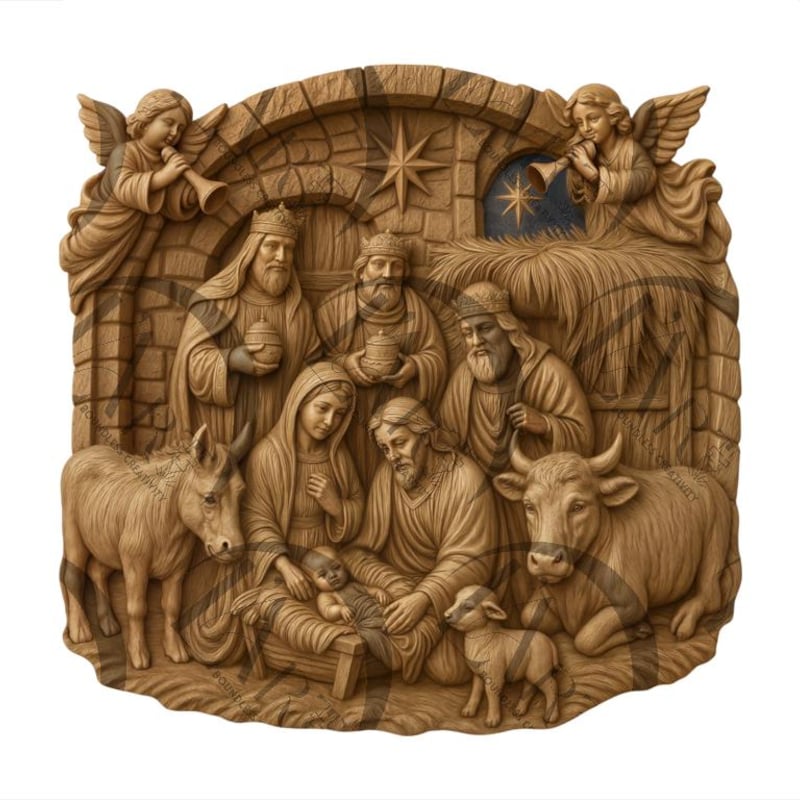 3d Svg Baby Jesus - Etsy