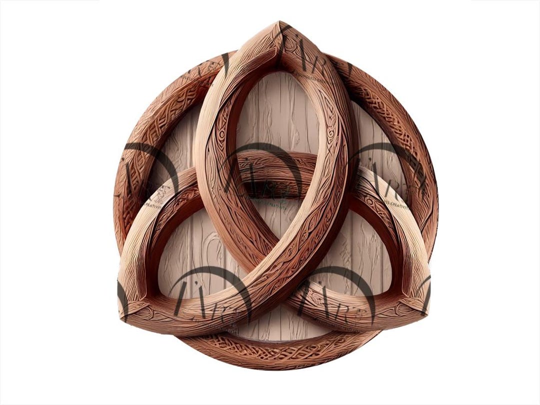 St. Patrick’s Day Celtic Trinity Knot 3D Illusion Laser Engraving ...