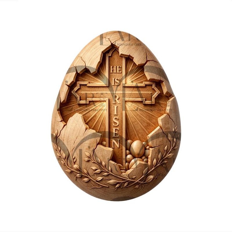 3d Easter Egg Svg Wood - Etsy