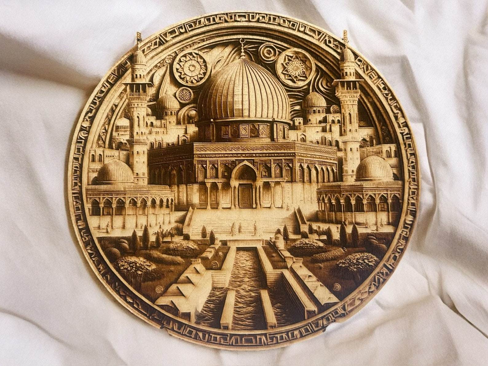 Al-aqsa Mosque in Jerusalem, Palestine 3D Illusion Digital Design for ...