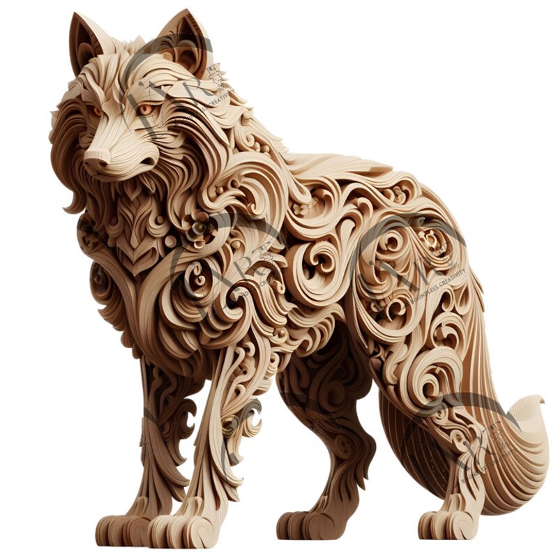 Wolf Home Decor - Etsy
