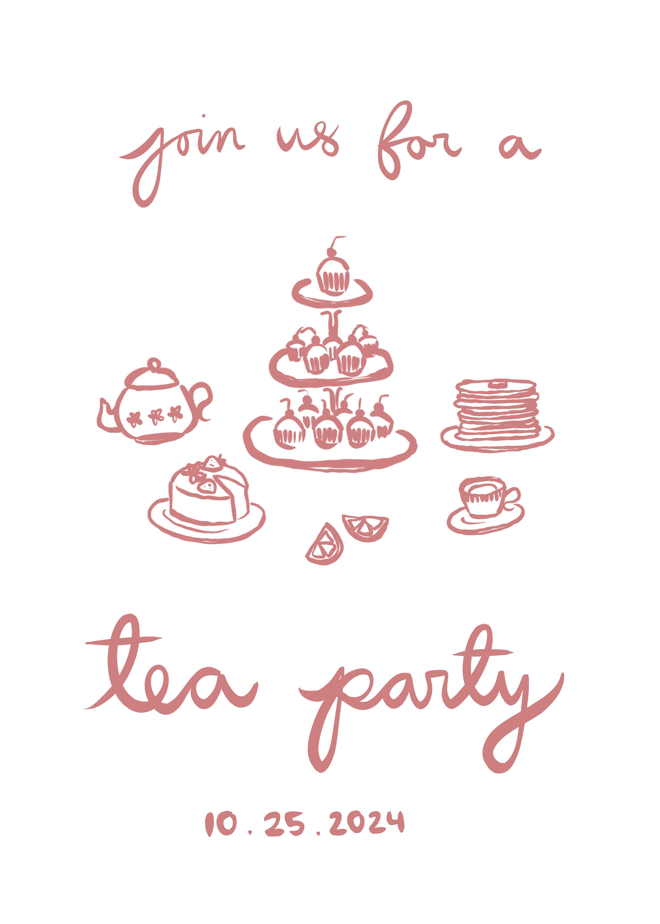 Afternoon Tea, Tea Time Clipart Bundle, Tea Party Clipart, Tea Clipart ...