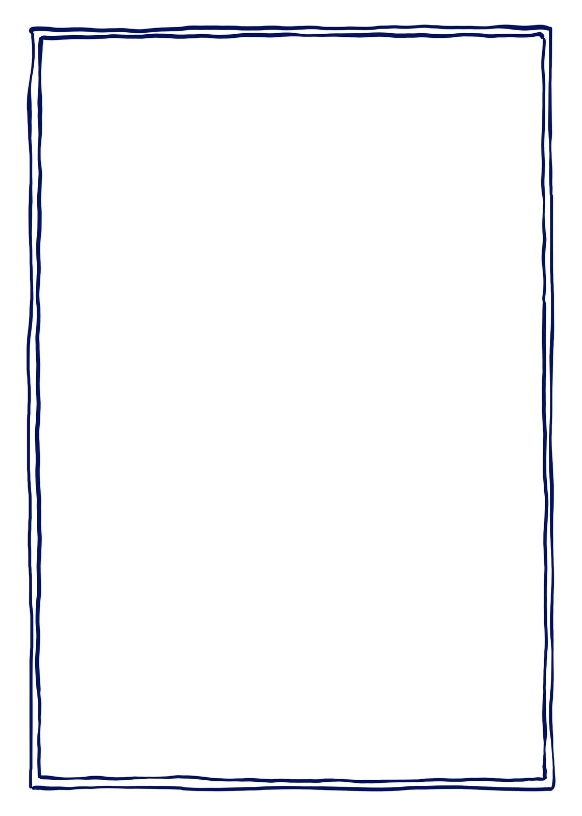 Navy Blue Frames, Wedding Invitation Borders and Frames, Blue Border ...