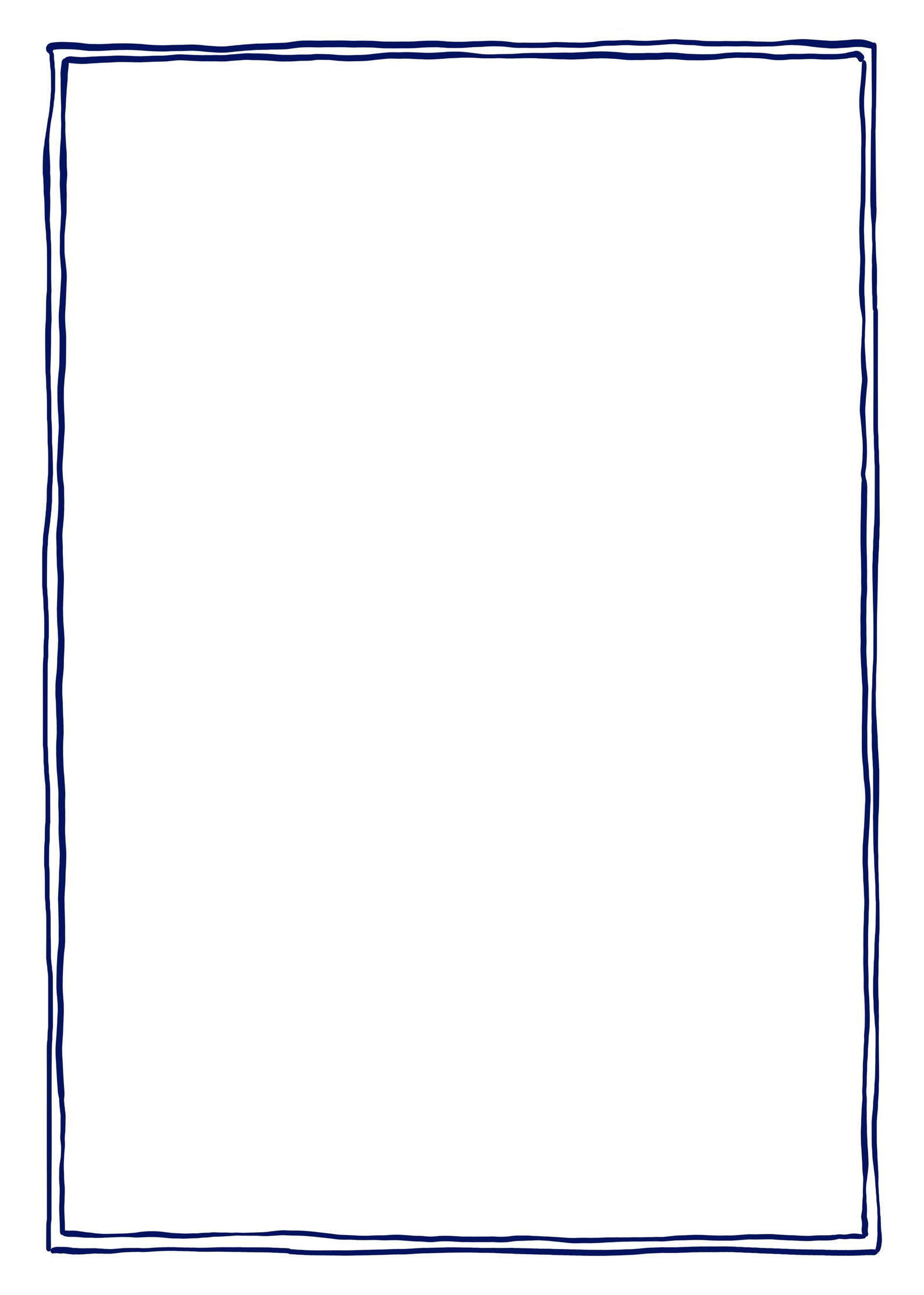 Navy Blue Frames, Wedding Invitation Borders and Frames, Blue Border ...