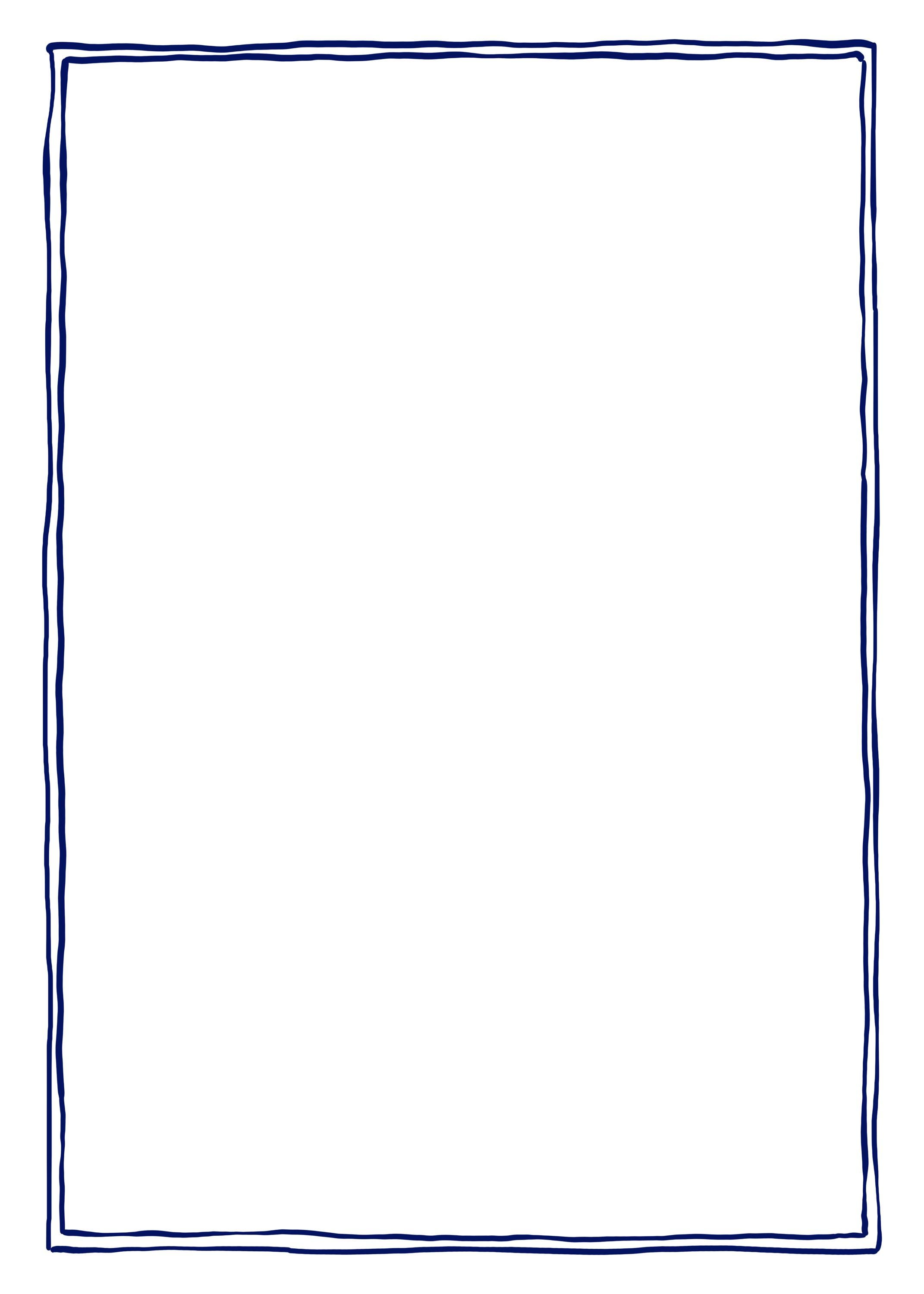 Navy Blue Frames, Wedding Invitation Borders and Frames, Blue Border ...