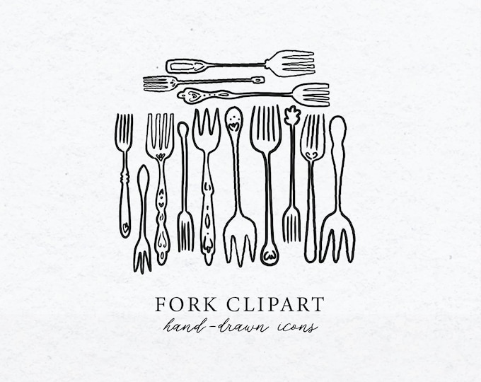 Dinnerware Clipart SVG PNG, Hand Drawn Wedding Illustration Tableware ...