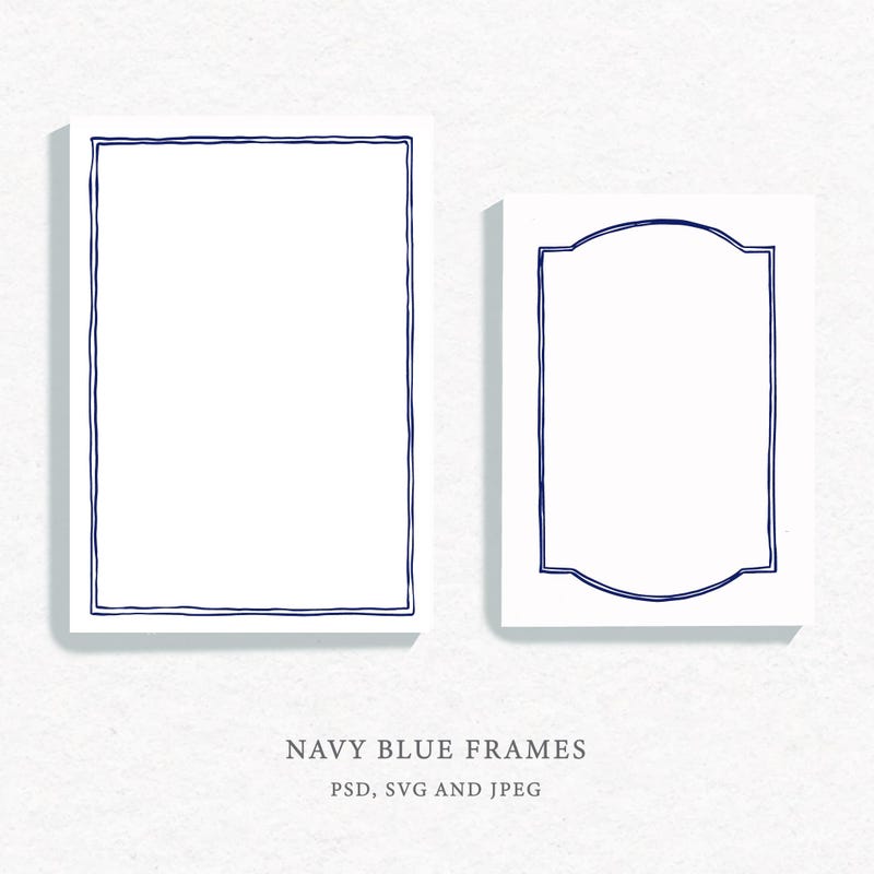 Navy Wedding Invitation - Etsy