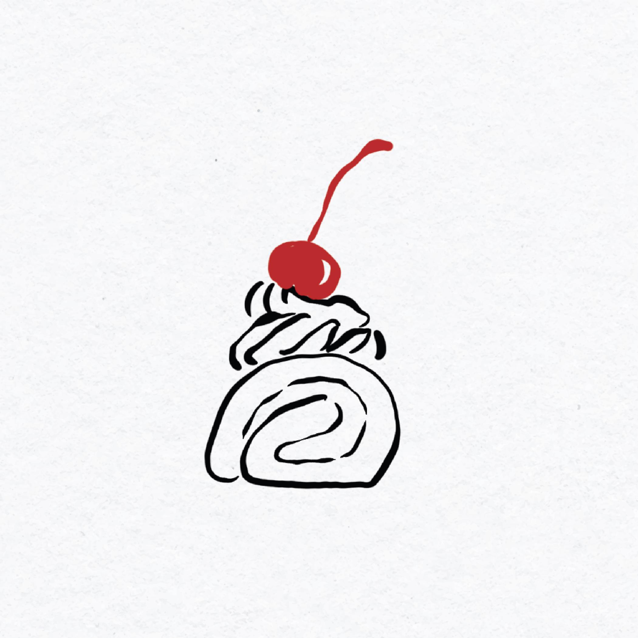 Sweet Treats Icons, Hand Drawn Ice Cream Clipart, Ice Cream Sundae ...