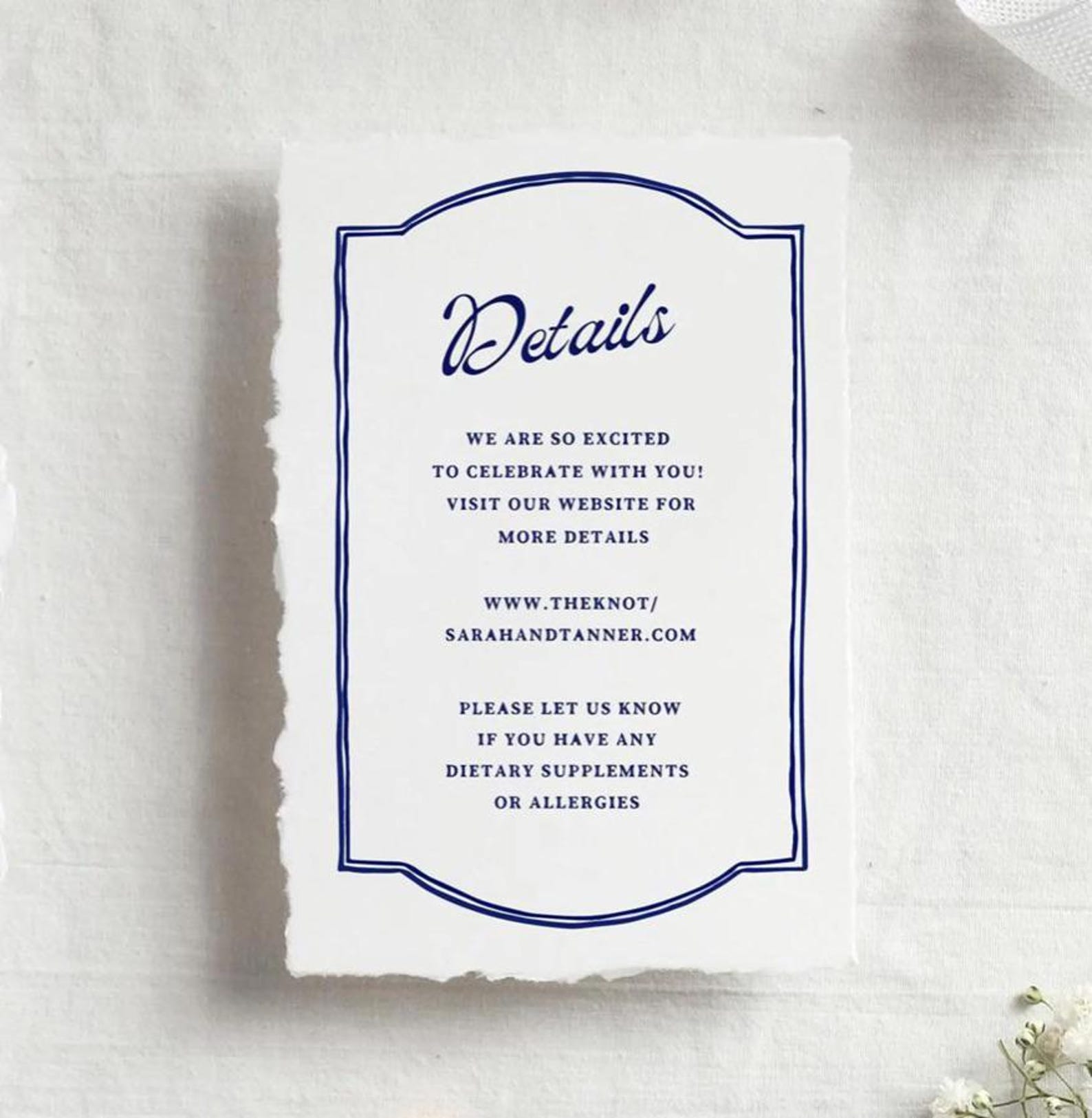Navy Blue Frames, Wedding Invitation Borders and Frames, Blue Border ...