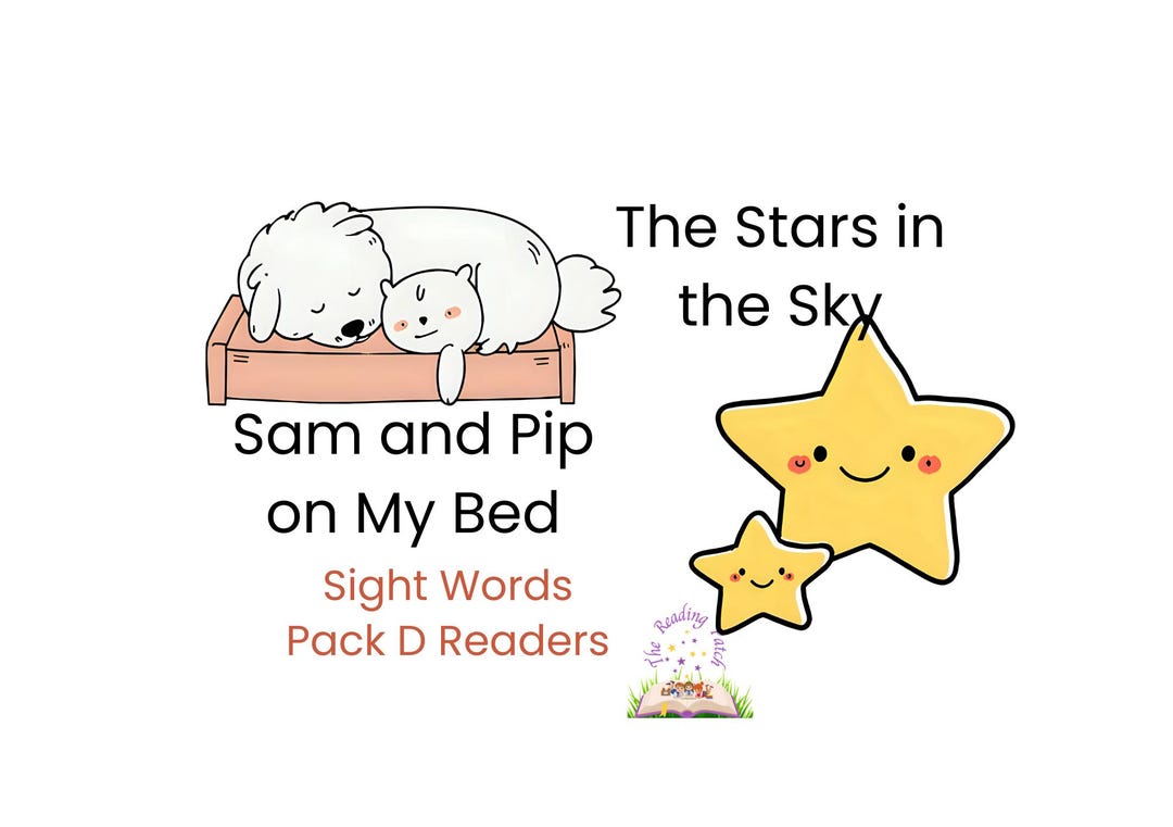 Bundle Both Early Reader Sight Word Stories D and Save - Sam and Pip on ...