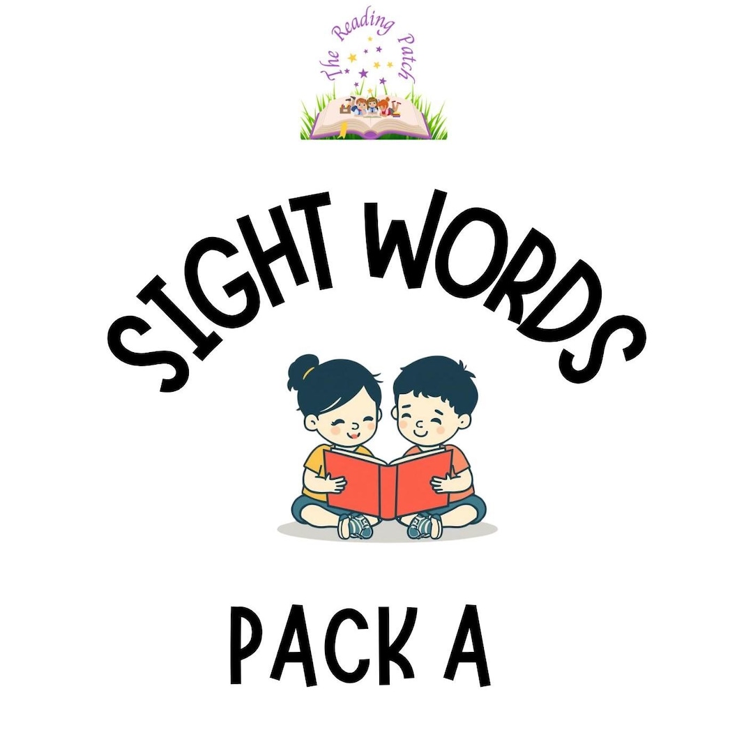 Sight Words - Pack A - 25 Pages - Printable Activities for Struggling ...